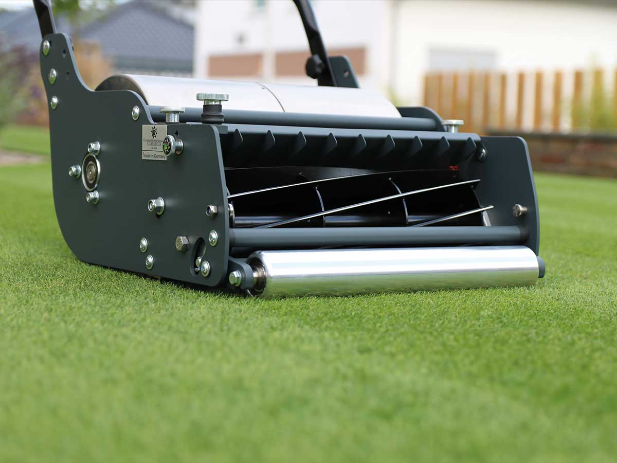 Push reel mower Falkenstein Pro – Rasenspecht